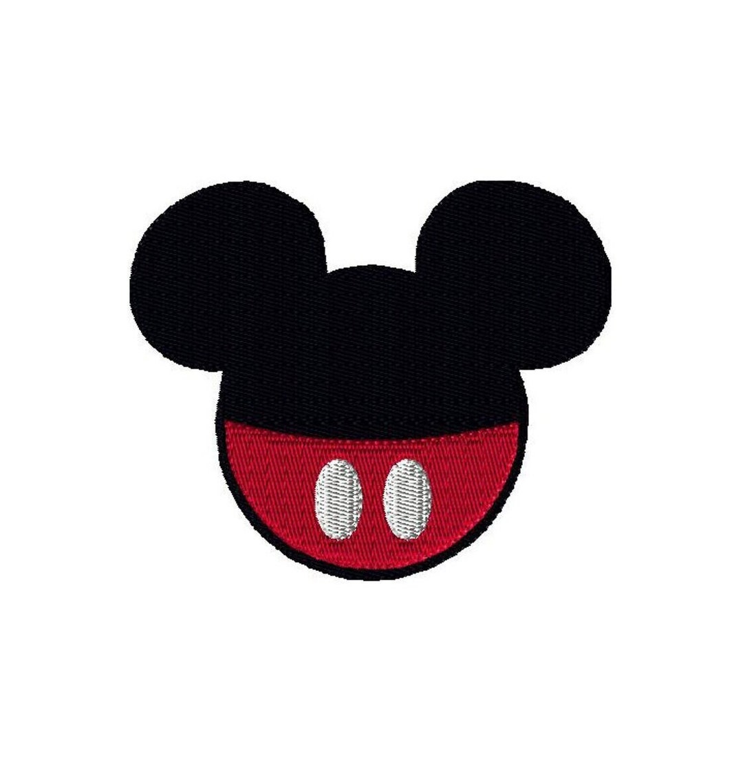 Mouse Head - Mickey Embroidery Design - Etsy