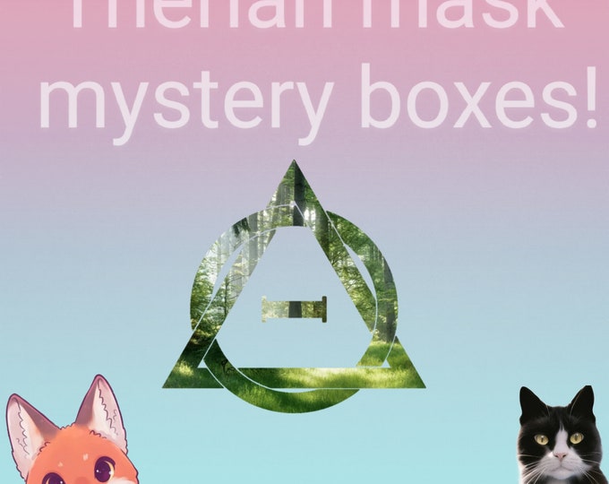 Therian Mask Mystery Box - Etsy UK