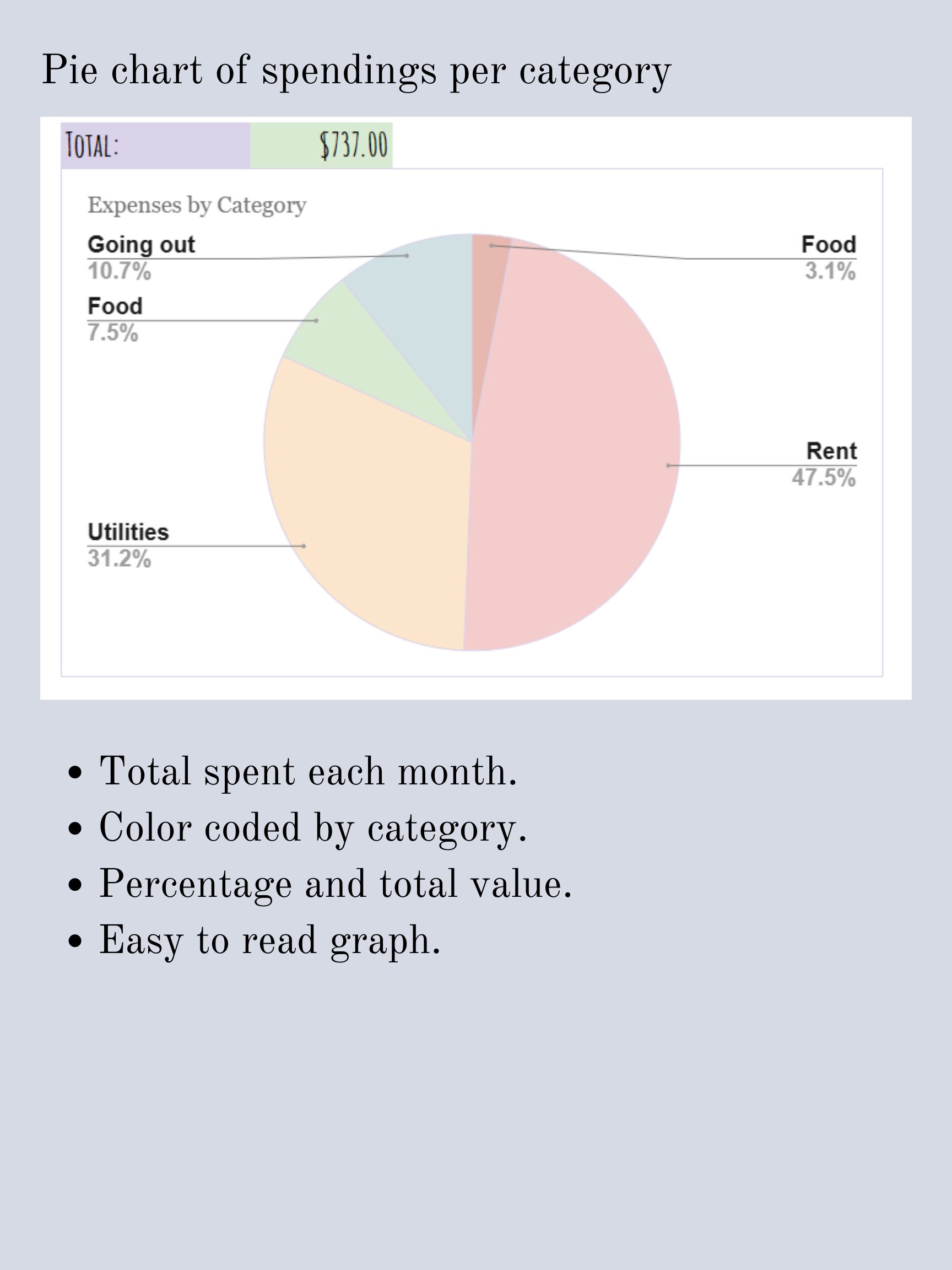 Customizable Expense Tracker Template - Etsy
