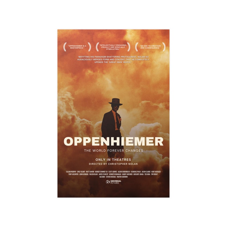 Oppenheimer Poster - Etsy