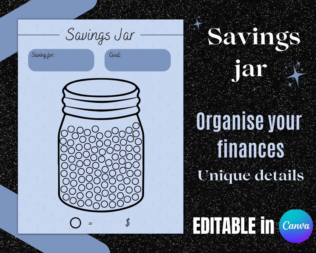 Savings Jar CHALLENGE, Money Tracking, Money Savings Printable, Masons ...