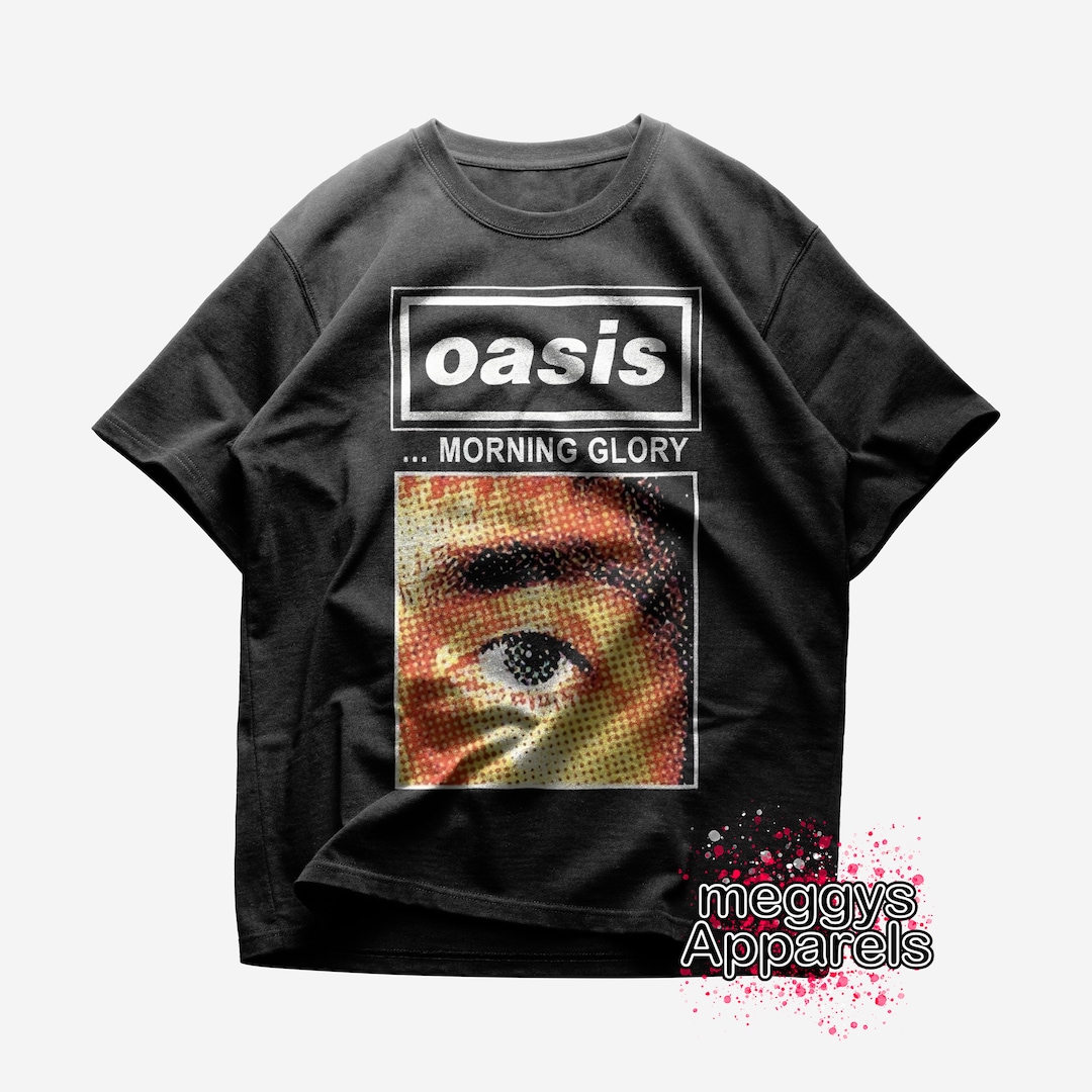 Unisex Oasis Tshirt Oasis Merchandise Vintage Band Tshirt Liam Gallagher Tshirt Cotton Printed ...