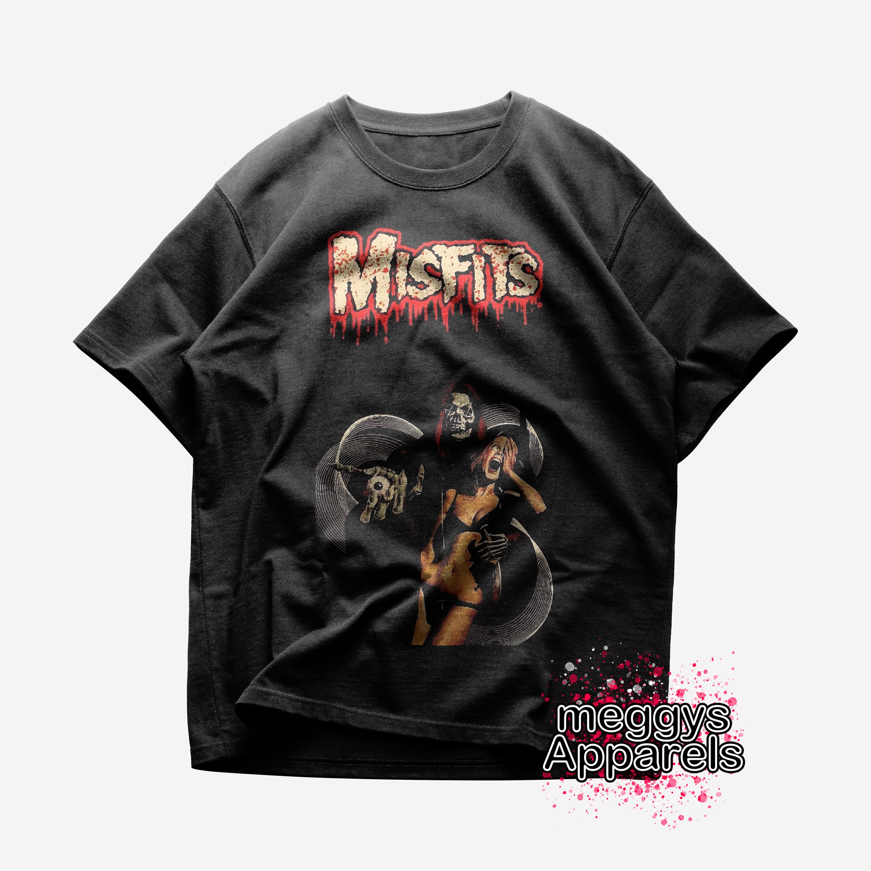 Limited Misfits Tshirt Misfits Merchandise Misfits Music Band Misfits ...