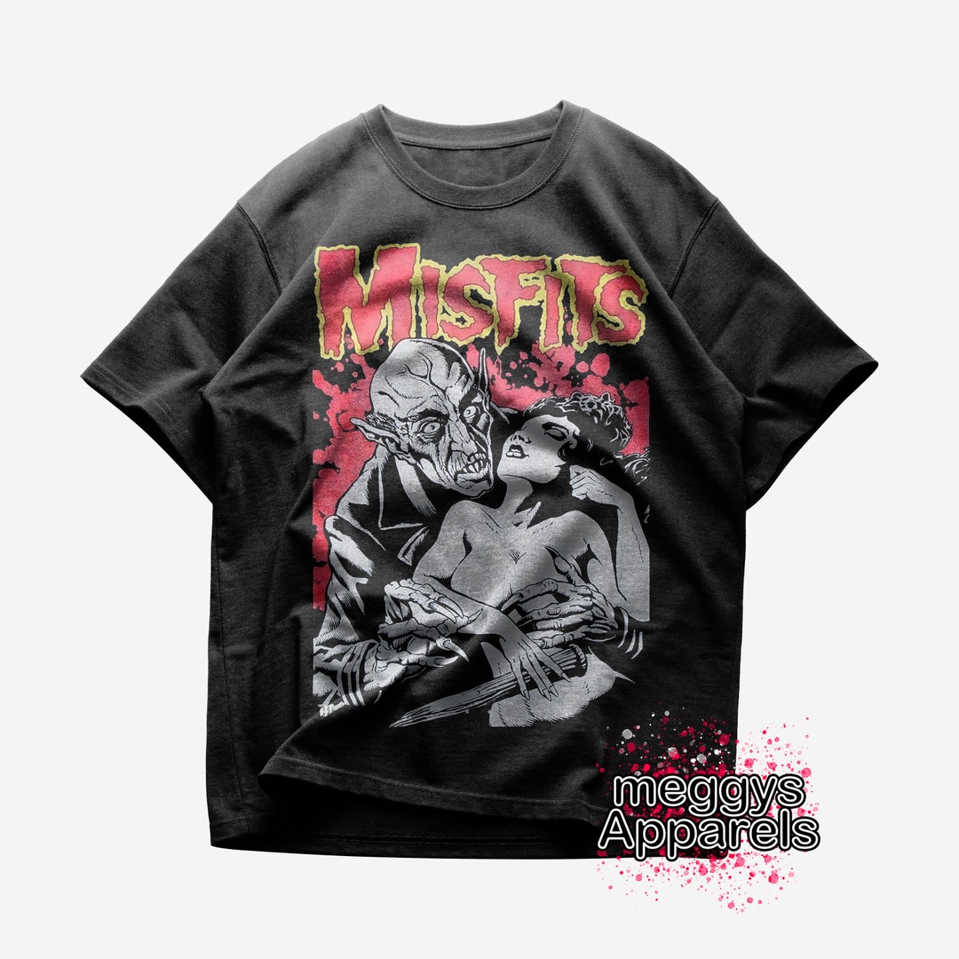 Limited Misfits Tshirt Misfits Merchandise Misfits Music - Etsy España