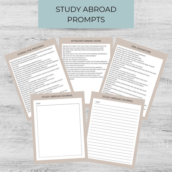 Study Abroad - Etsy