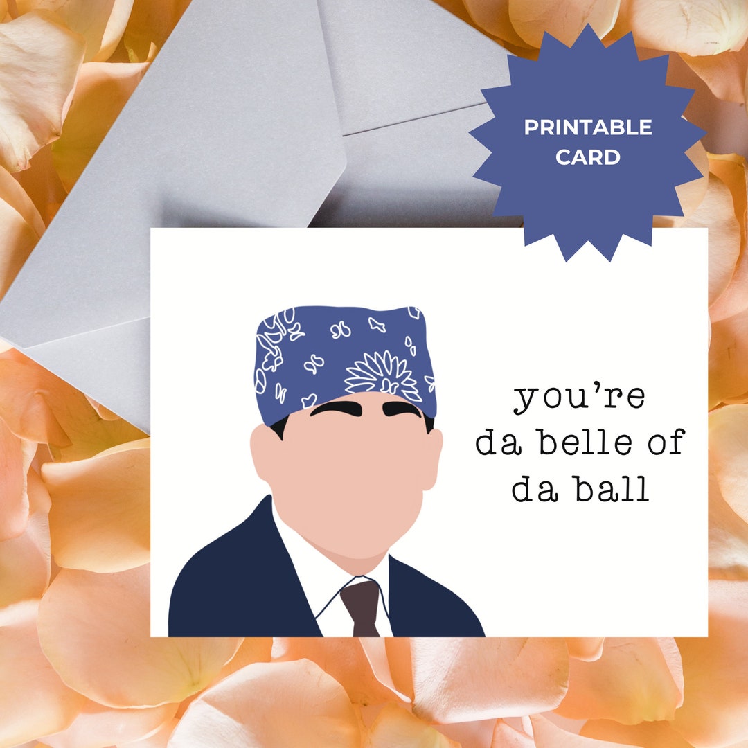The Office Prison Mike Cards, Da Belle of Da Ball, the Office ...