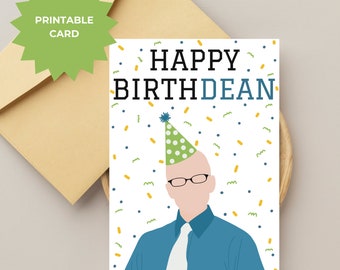 Community the Dean Birthday Card TV Show, NBC, Dean, Happy Birthdean ...