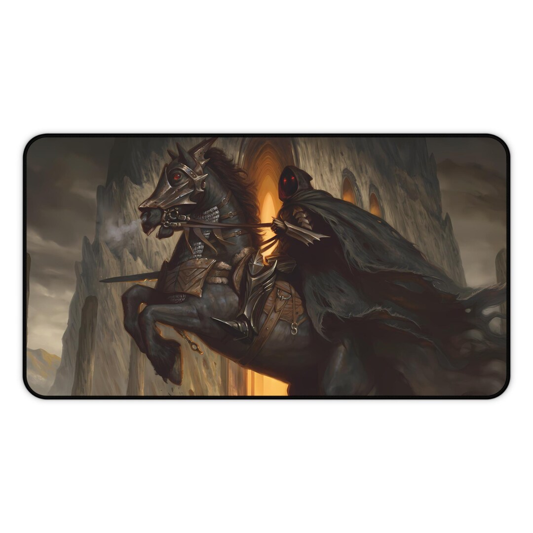 Nazgul Ring Wraith LOTR MTG Gaming Desk Mat Mouse Pad - Etsy