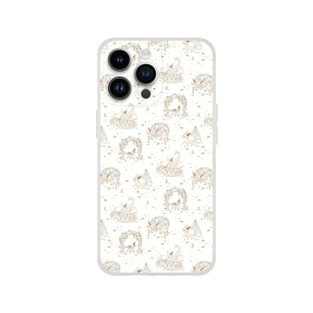 Pocket Monsters Espeon Art Print Flex Phone Case iPhone Samsung Android ...