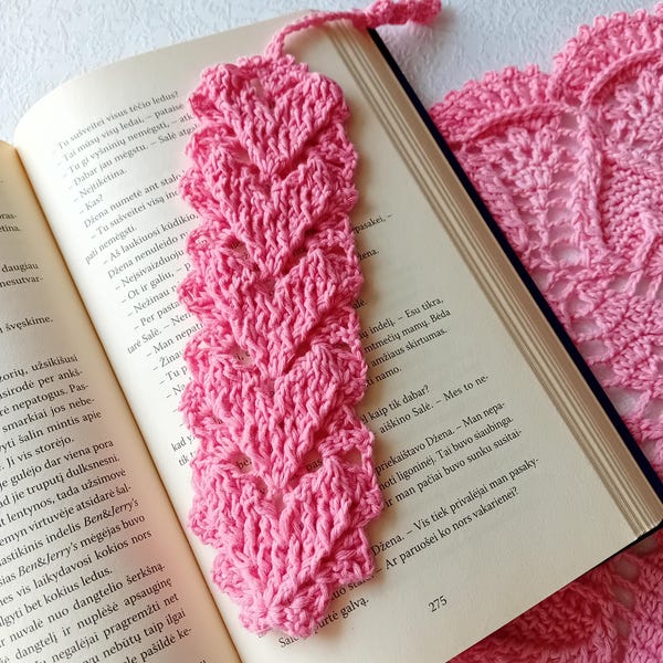 Heart Bookmark - Etsy