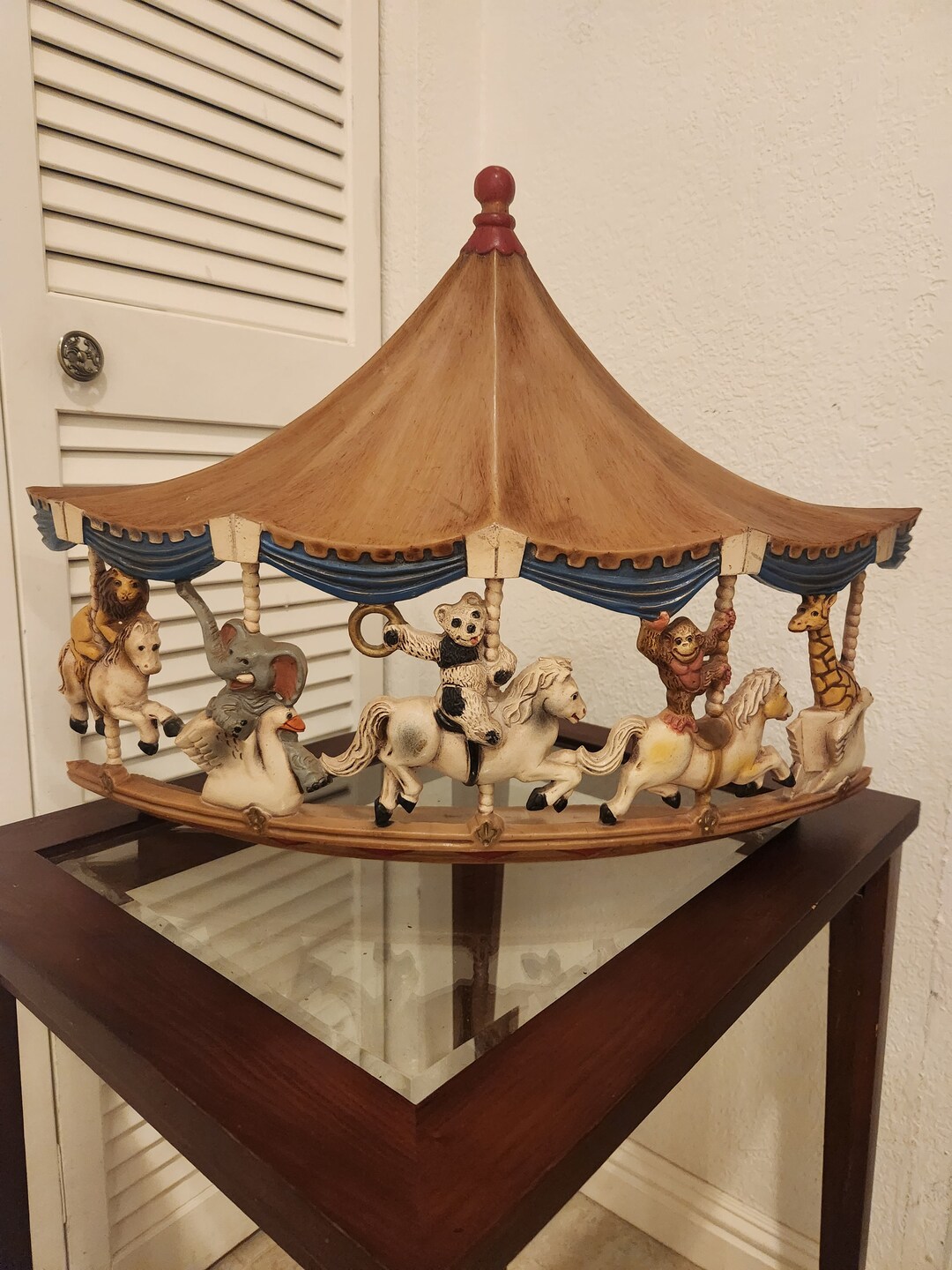 Carousel Wall Hanging 3-D Circus Animals Wall Hanging Nursery - Etsy