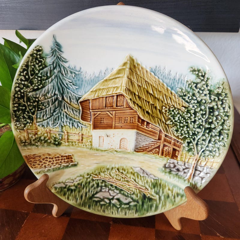 German Scene Wall Plates - Etsy