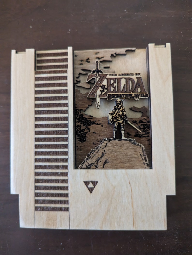 Zelda Breath of the Wild Nintendo Cart Digital Download Vector Line Art ...