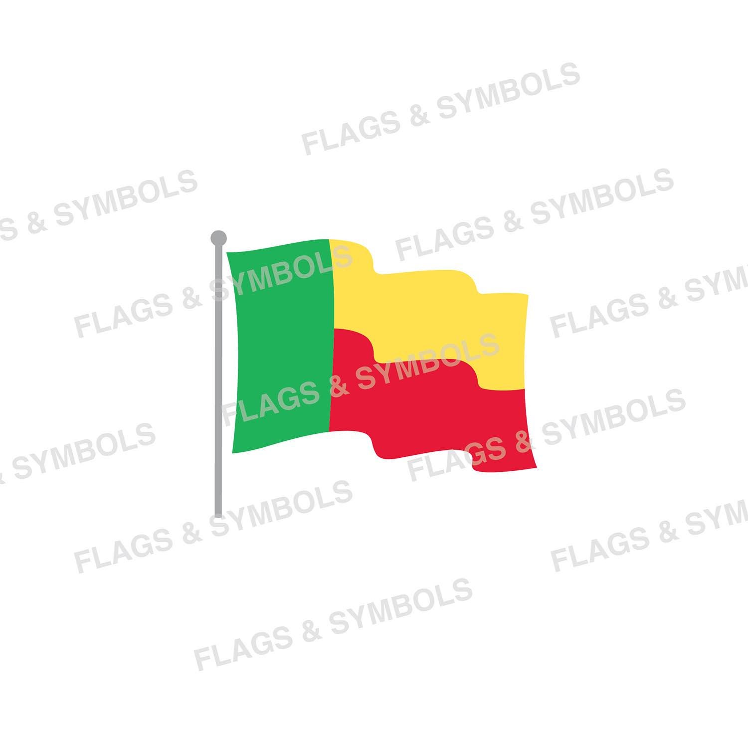 Benin Flag Transparent. Benin Country Flag. Benin Flag Download. Benin ...