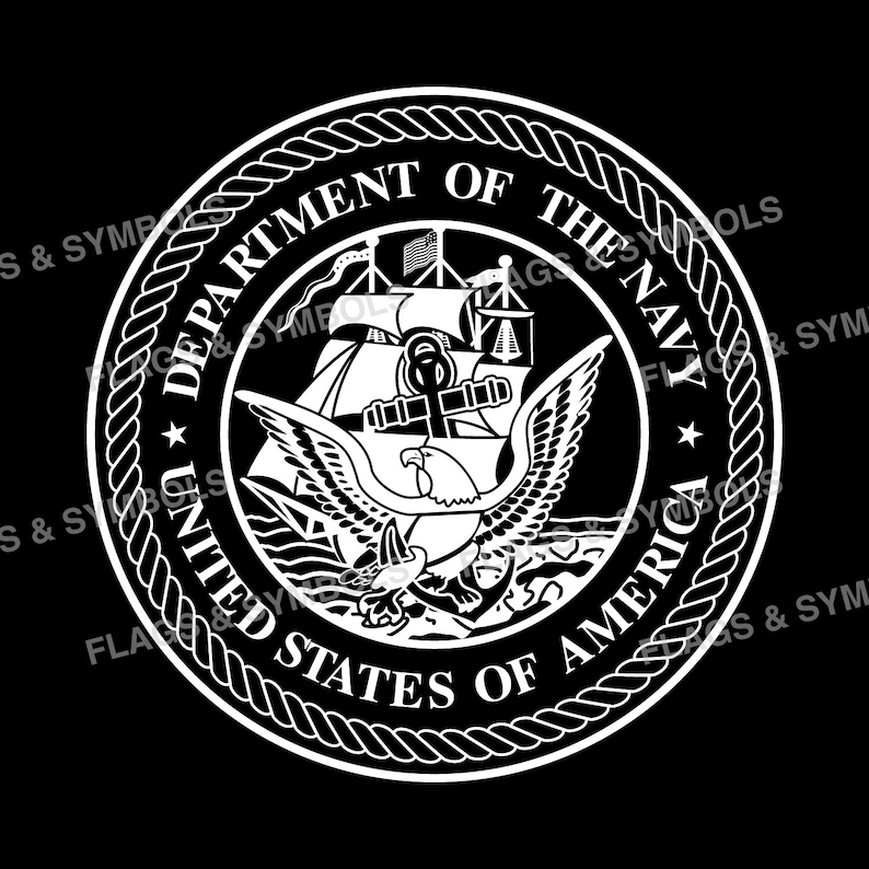 Department of the Navy Seal Logo. US Navy Seal Logo. Seal of the Navy ...