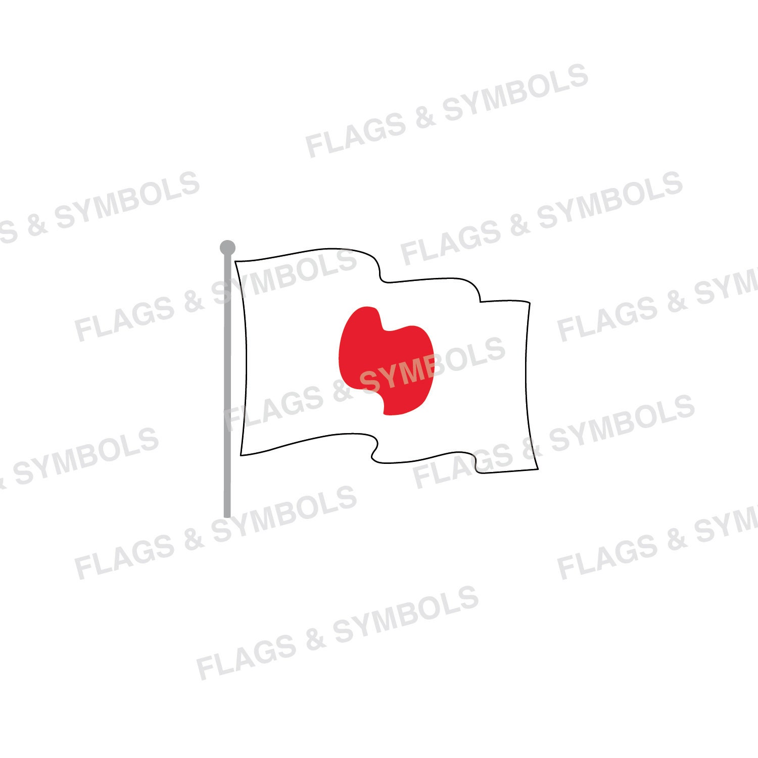 Japan Flag Vector. Japan Country Flag. Japan Flag Download. Japan Flag ...