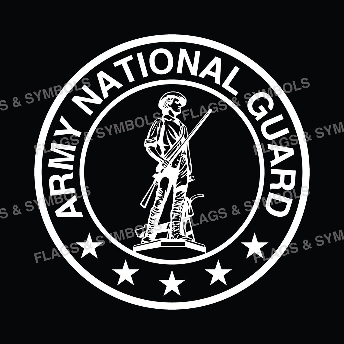 Army National Guard Logo. US Army National Guard Logo Vector. Army ...