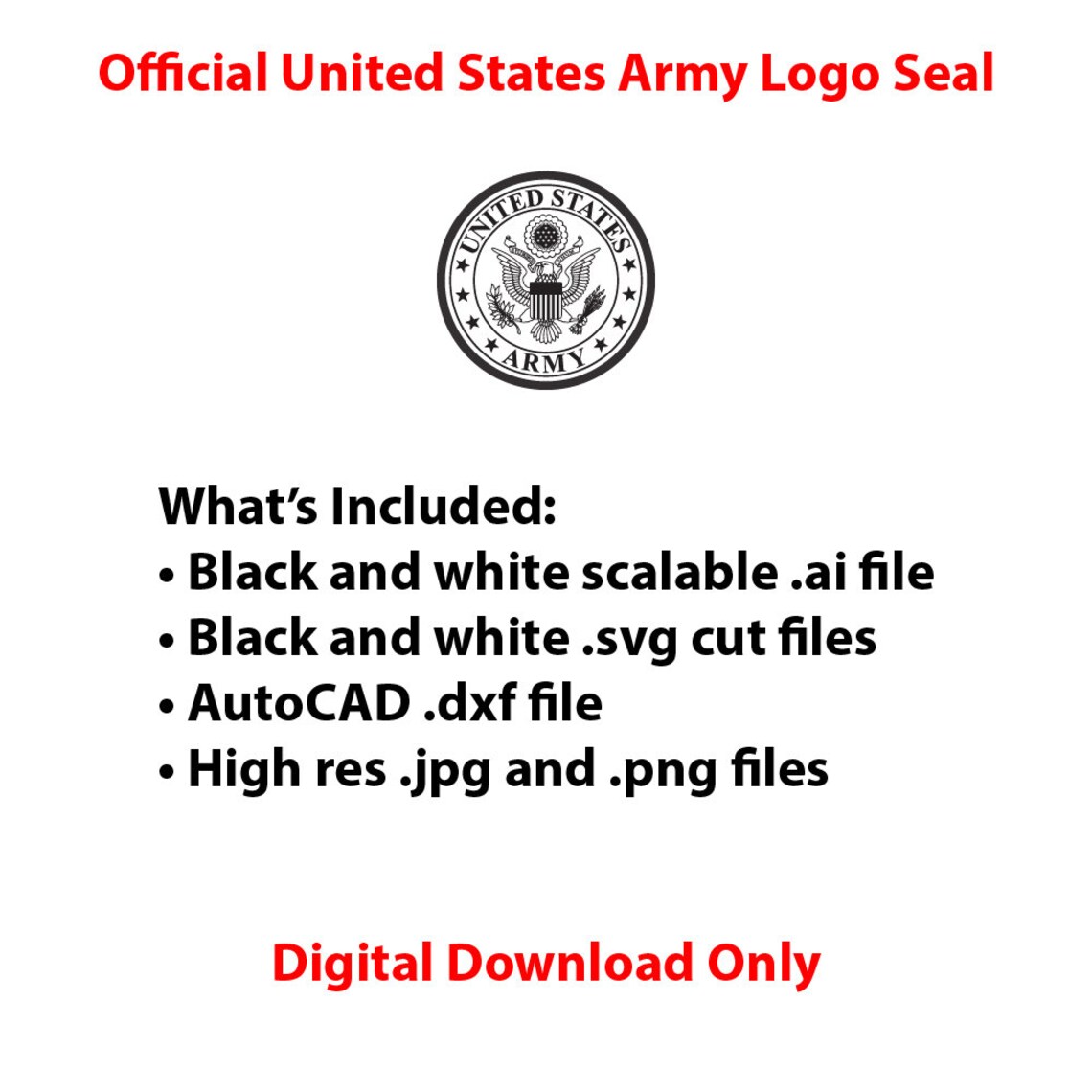 United States Army Logo. US Army Logo. US Army Logo Vector. US Army ...