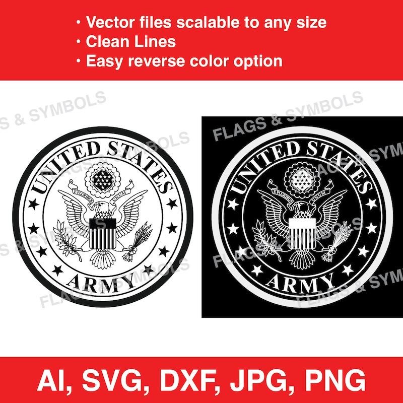 Us Army Logo Dxf - Etsy UK