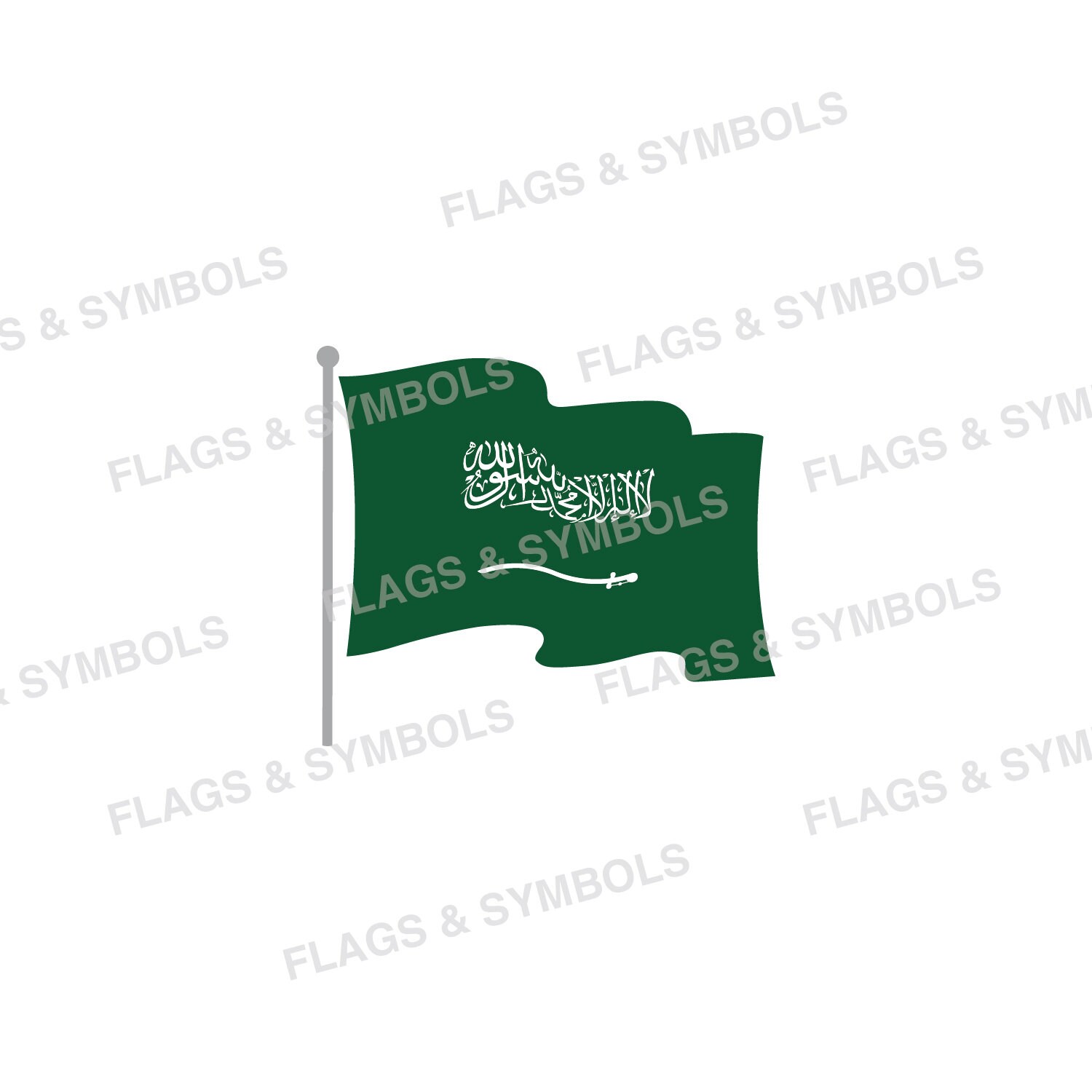 Saudi Arabia Flag Transparent. Saudi Arabia Flag Vector. Saudi Arabia ...