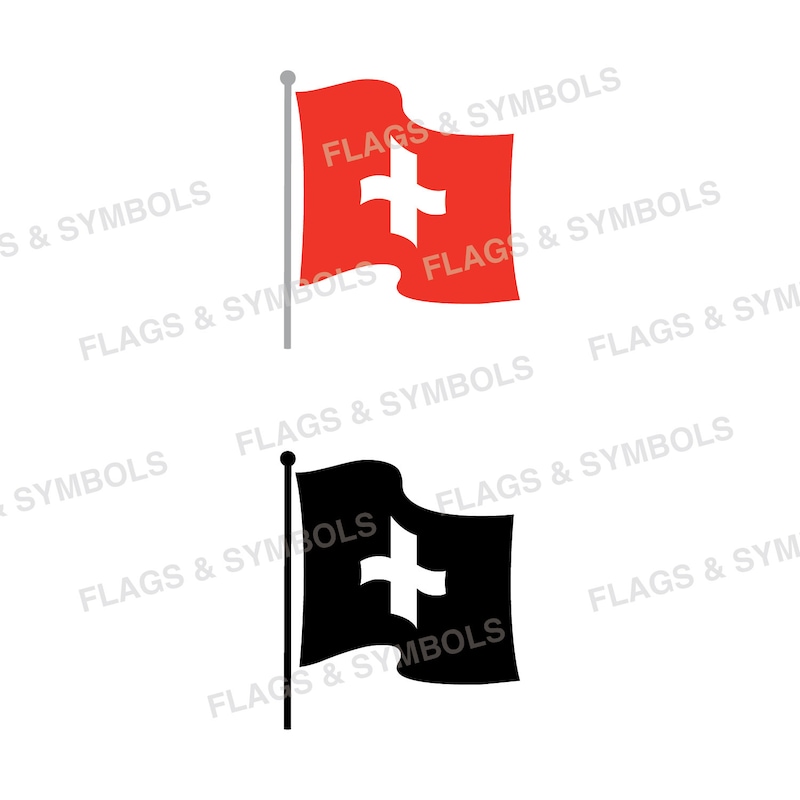 Swiss Flag - Etsy