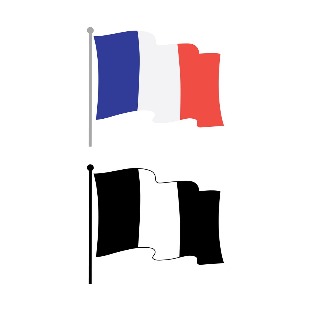 France Flag Vector. France Flag Download. France Flag Wavy Vector ...