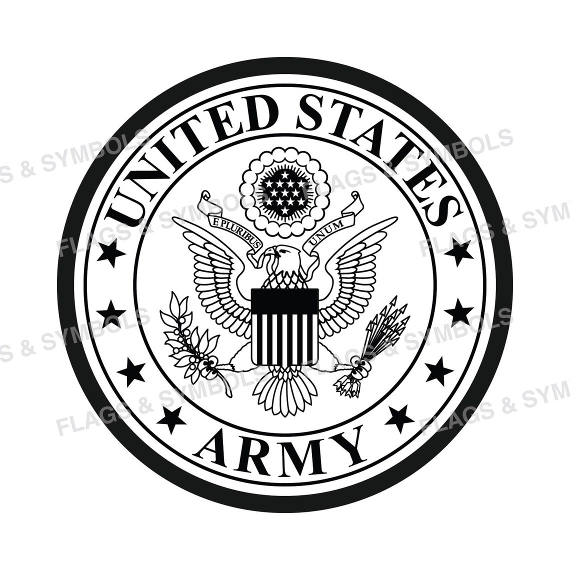 United States Army Logo. US Army Logo. US Army Logo Vector. US Army ...