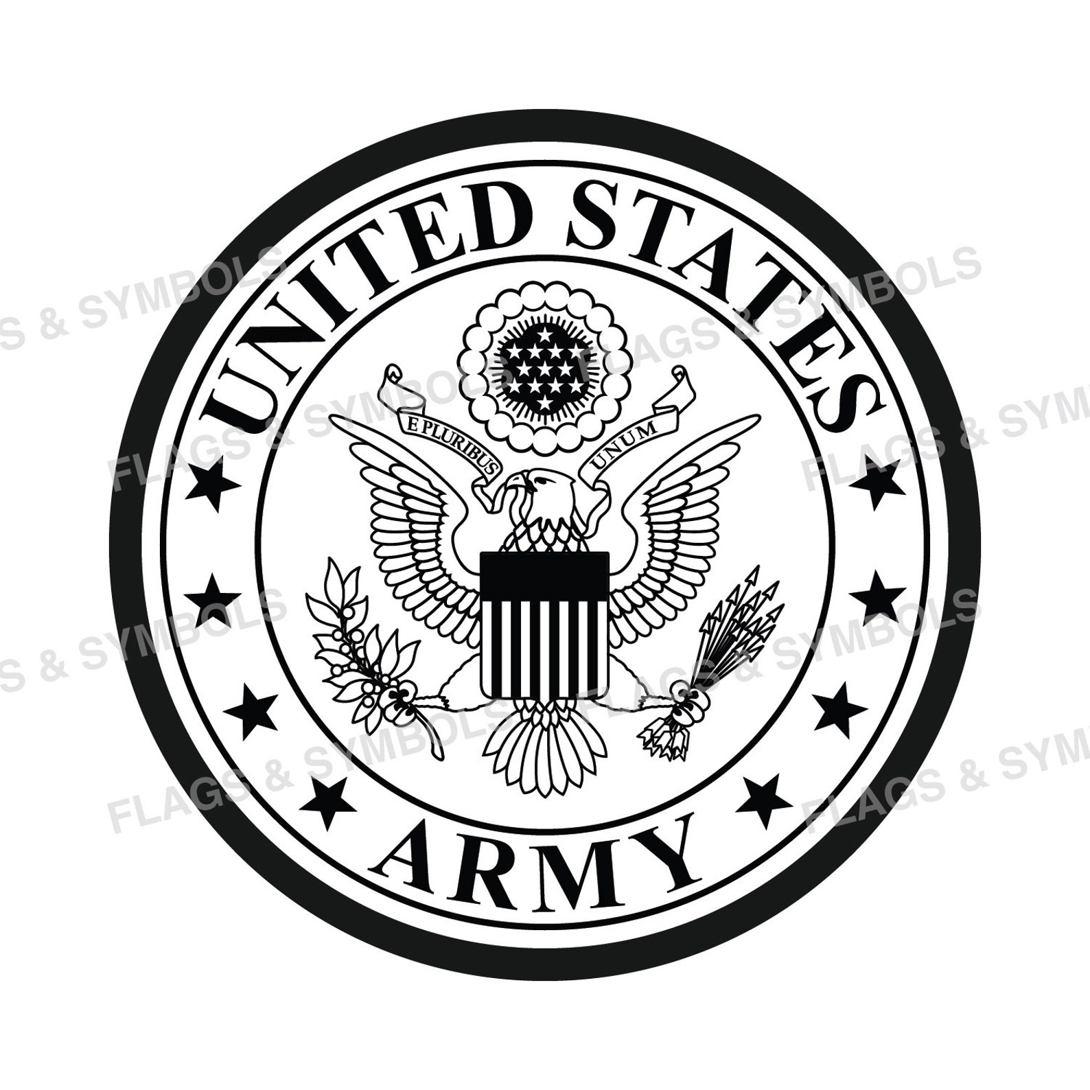 United States Army Logo. US Army Logo. US Army Logo Vector. US Army ...