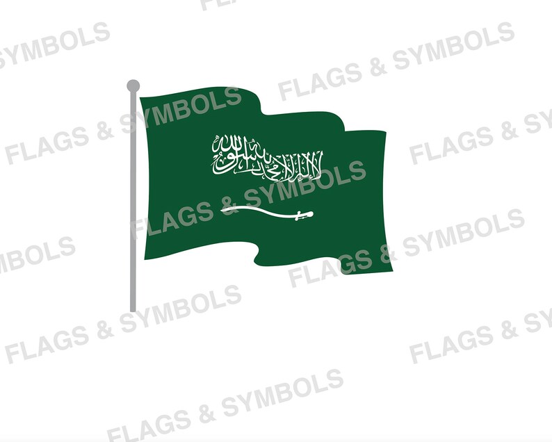 Saudi Arabia Flag Transparent. Saudi Arabia Flag Vector. Saudi Arabia ...