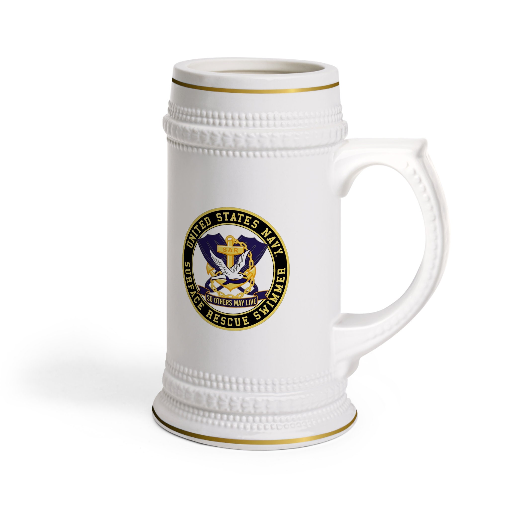 US Navy "aw" Naval Aircrewmen Rescue Swimmer Beer Stein Mug - Etsy