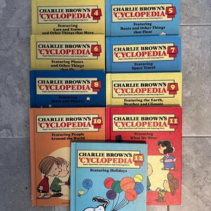 Vintage CHARLIE Brown's 'cyclopedia 1980's Edition Super Questions ...