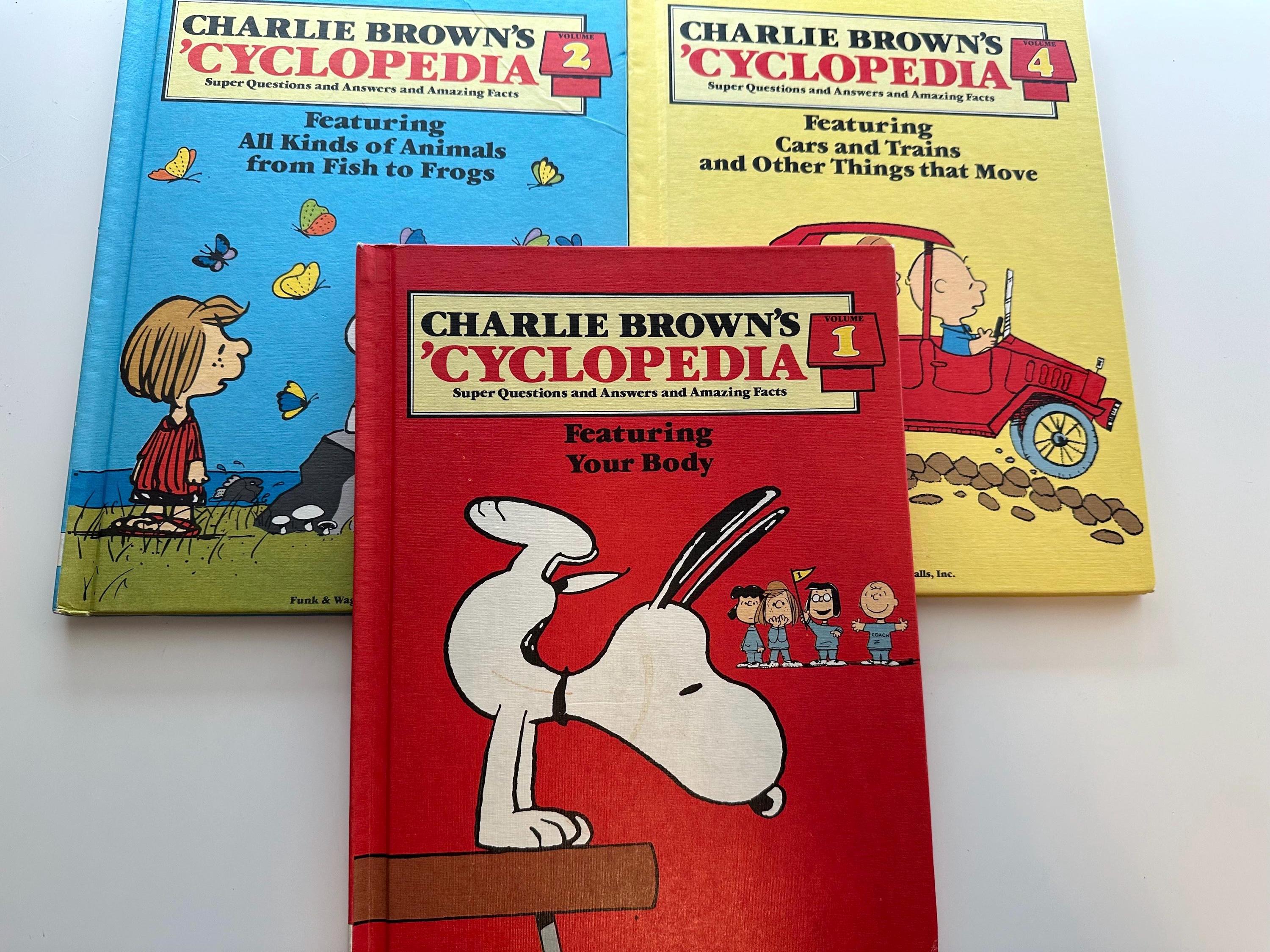 Vintage CHARLIE Brown's 'cyclopedia 1980's Edition Super Questions ...