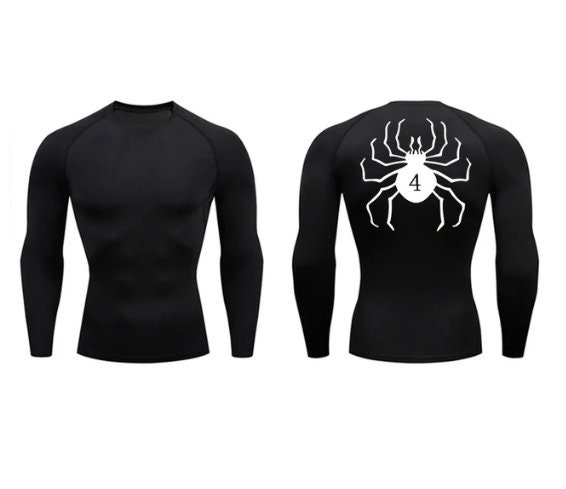 Hunter X Hunter Hisoka Spider Number 4 Gym Compression T-shirt, Anime ...