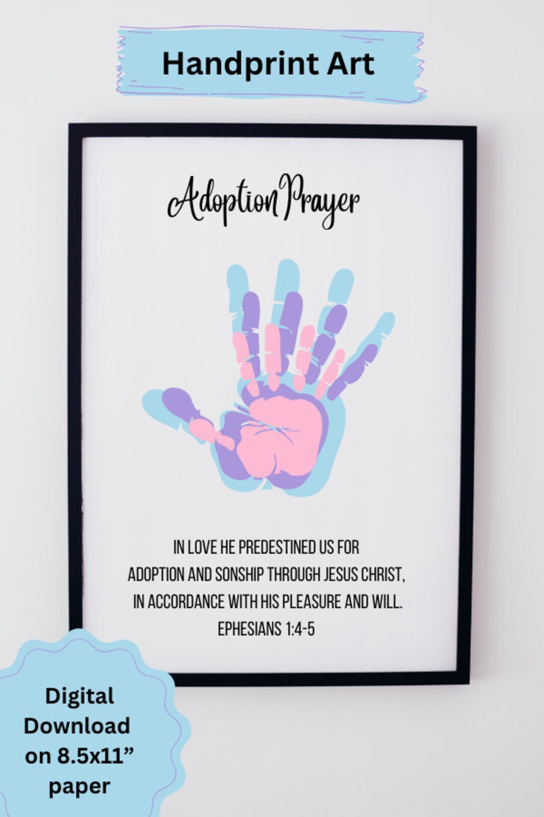 Adoption Gift for Adopted Child Adoption Art Gotcha Day Unique Adoption ...