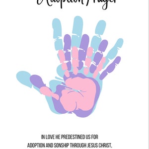 Adoption Gift for Adopted Child Adoption Art Gotcha Day Unique Adoption ...