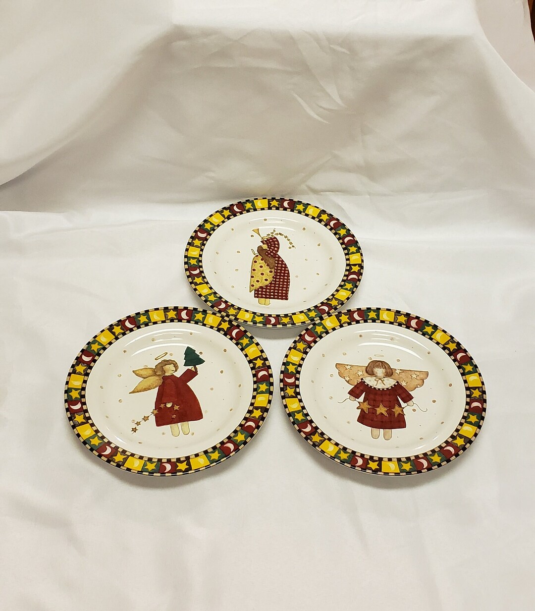 Vintage 1997 Gathering of Angels by Debbie Mumm. Made by Sakura. - Etsy