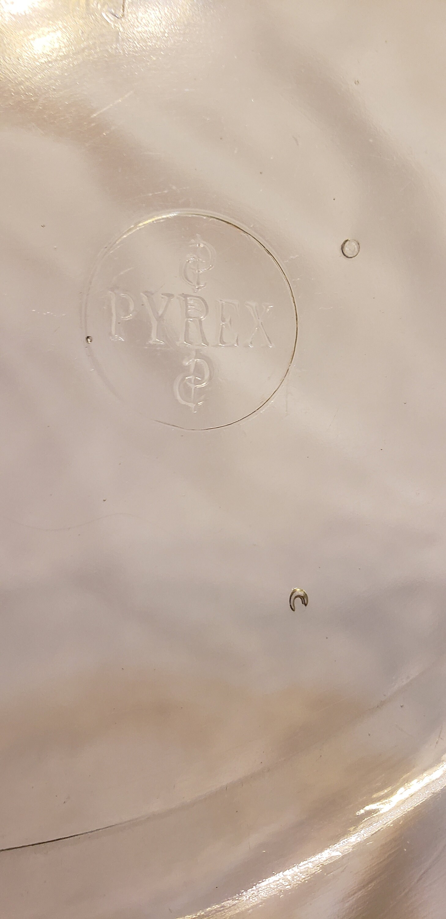 Antique Pyrex Original Dollar Sign Stamp Pre-1919 Oval Au Gratin Dish ...