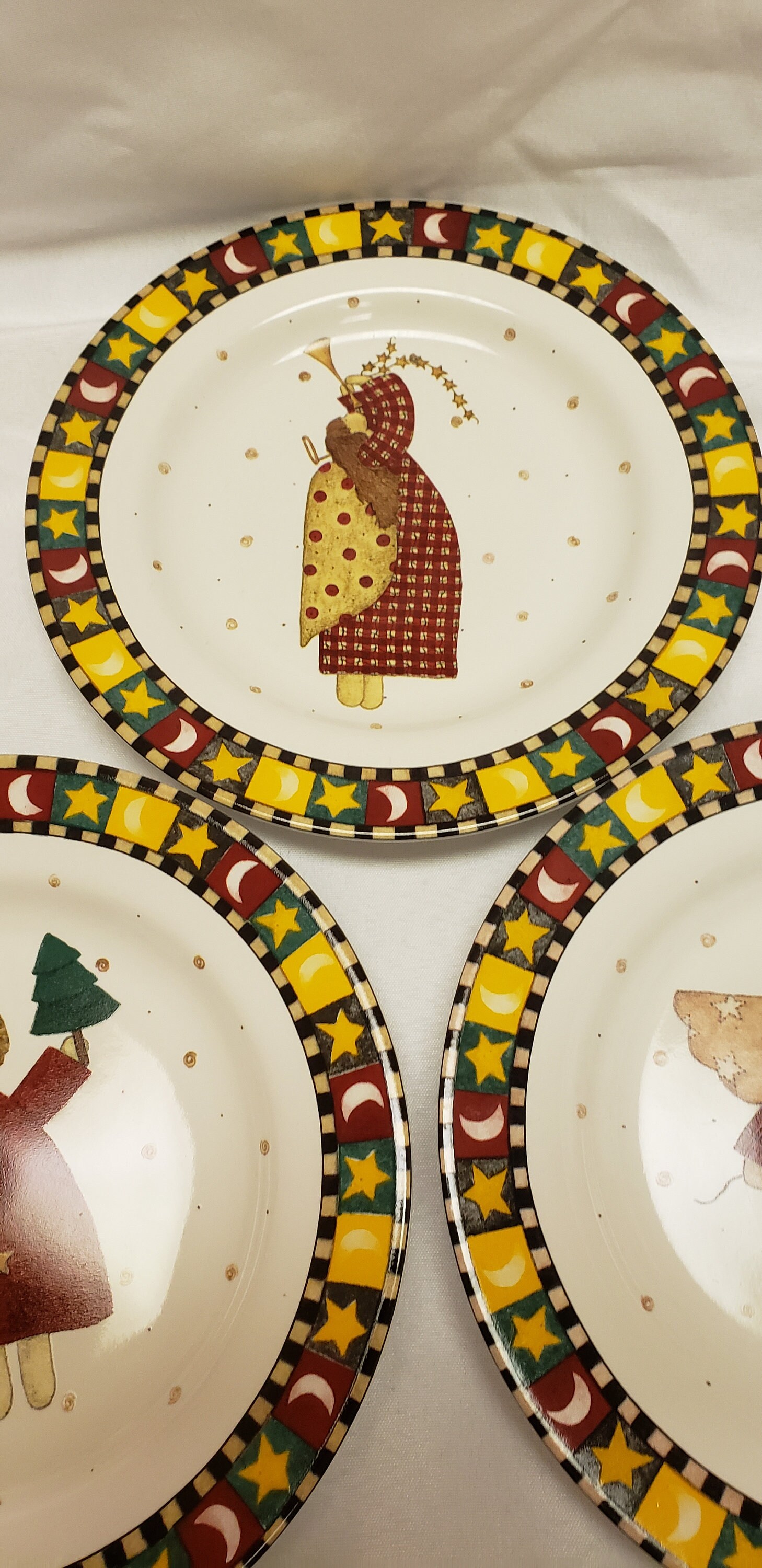 Vintage 1997 Gathering of Angels by Debbie Mumm. Made by Sakura. - Etsy