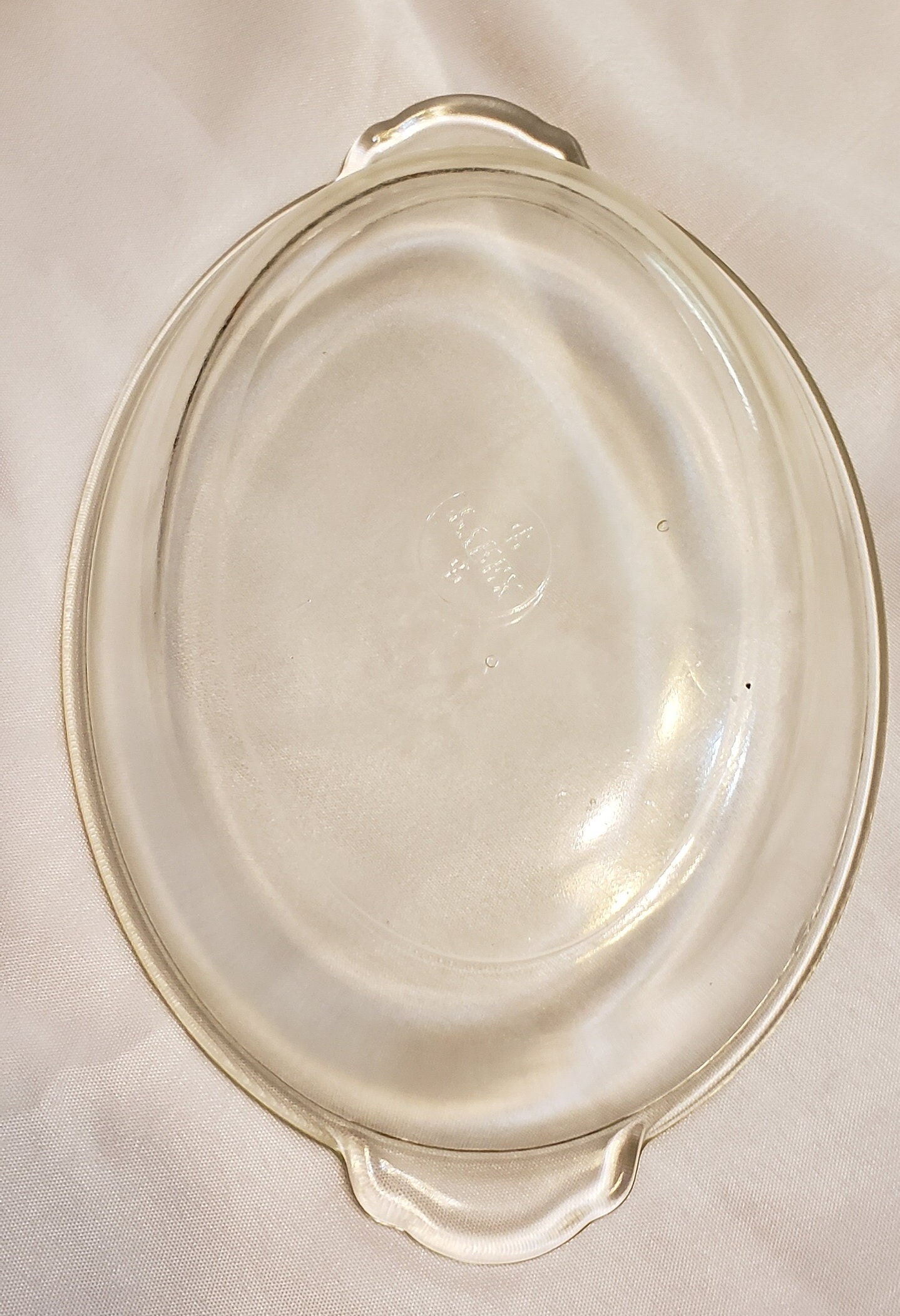 Antique Pyrex Original Dollar Sign Stamp Pre-1919 Oval Au Gratin Dish ...