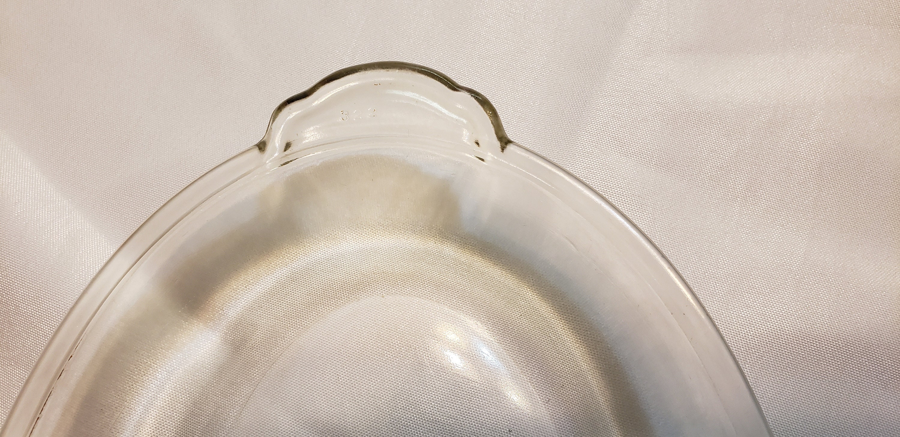 Antique Pyrex Original Dollar Sign Stamp Pre-1919 Oval Au Gratin Dish ...