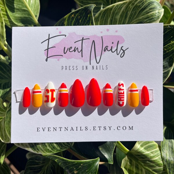 Football Nails - Etsy