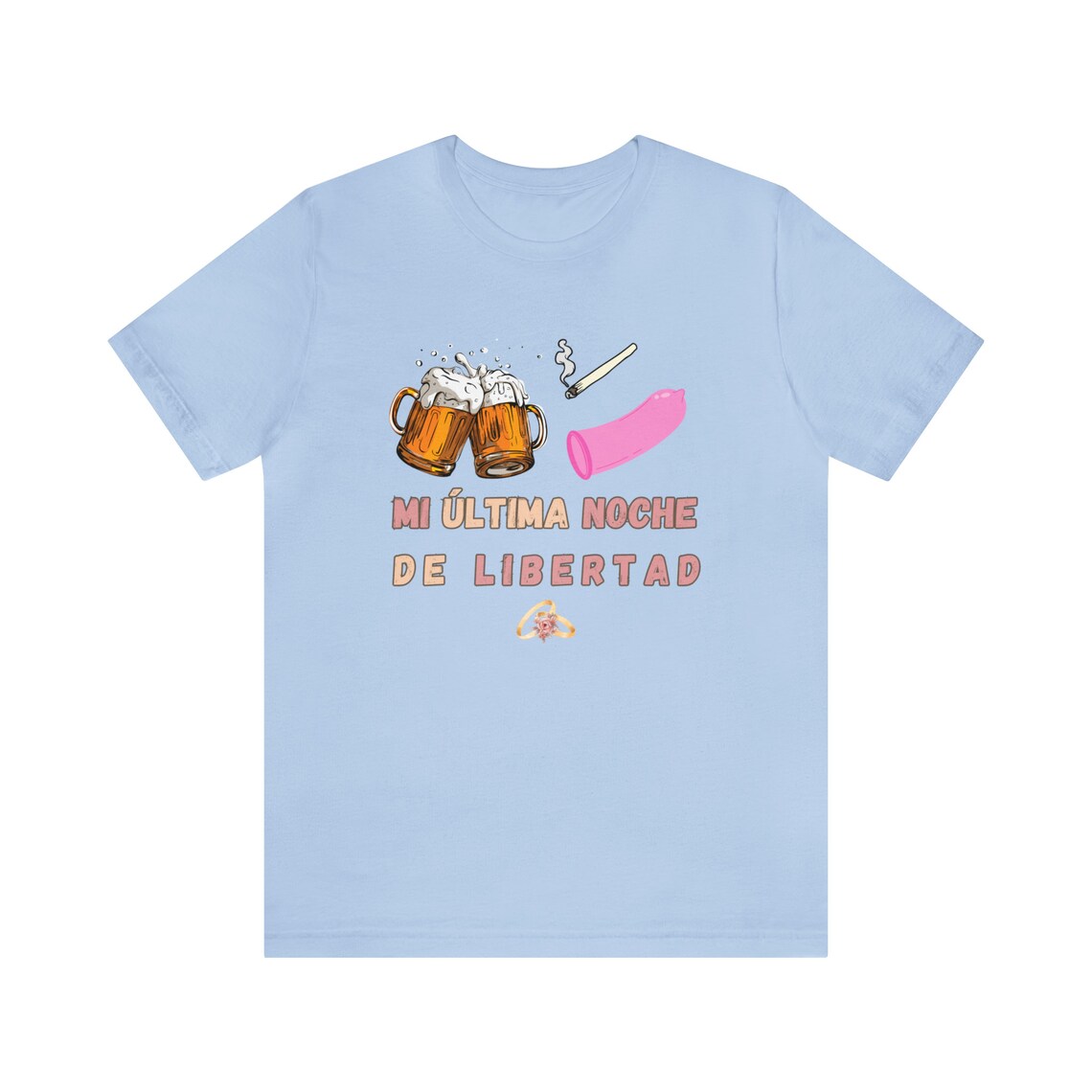 Ultima Noche De Libertad T-shirt, Despedida De Soltero, Bachelor Party ...
