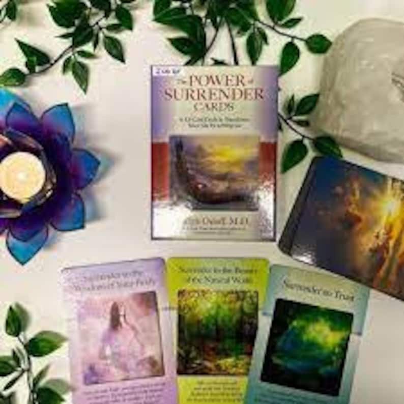 Guidance From the Oracle Deck, "the Power of Surrender Cards" (include ...