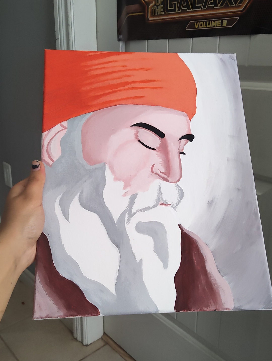 Guru Nanak Dev Ji Acrylic Painting - Etsy