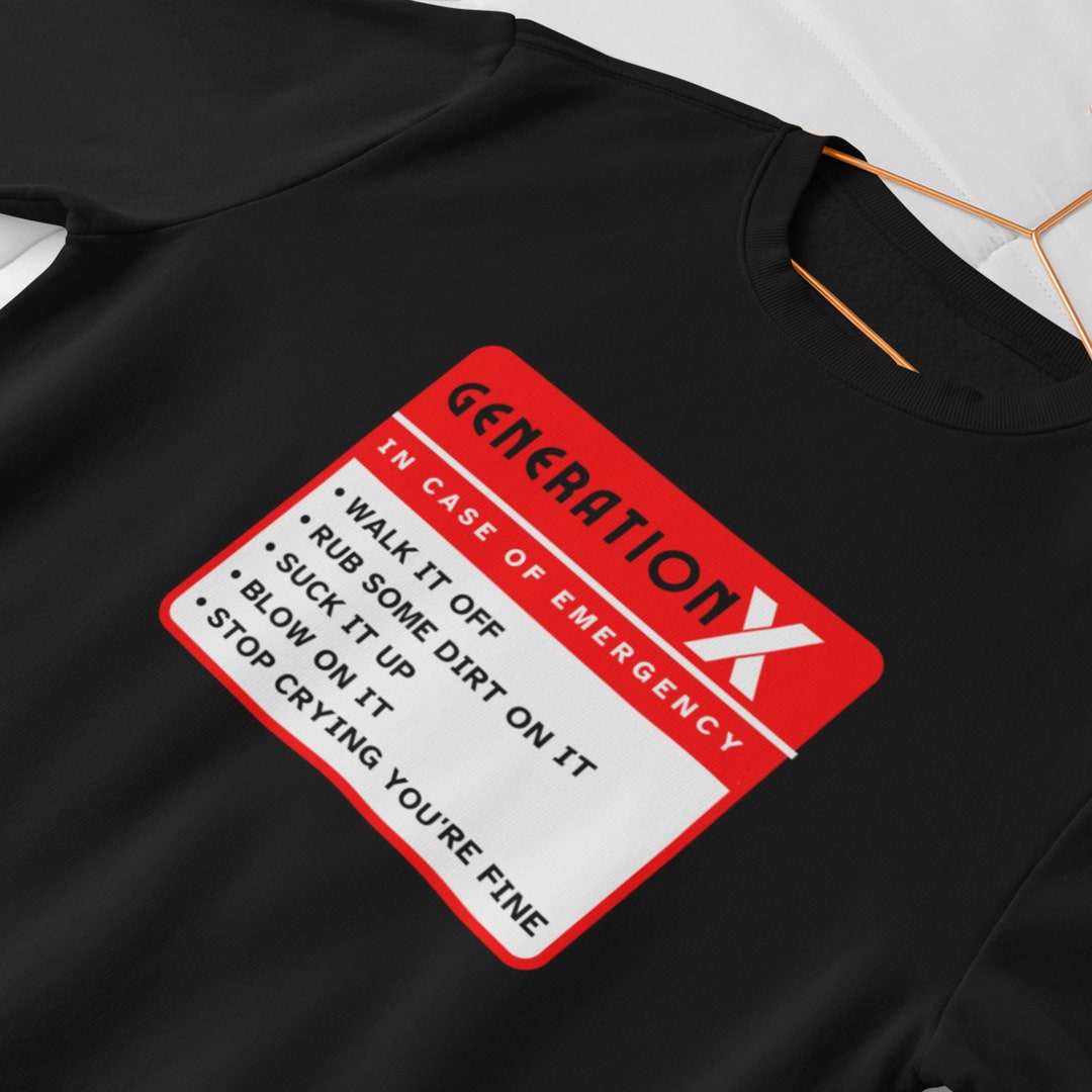 Generation X, Gen X Sweatshirt, Gen X, Gen X Shirt, Generation X Shirt ...