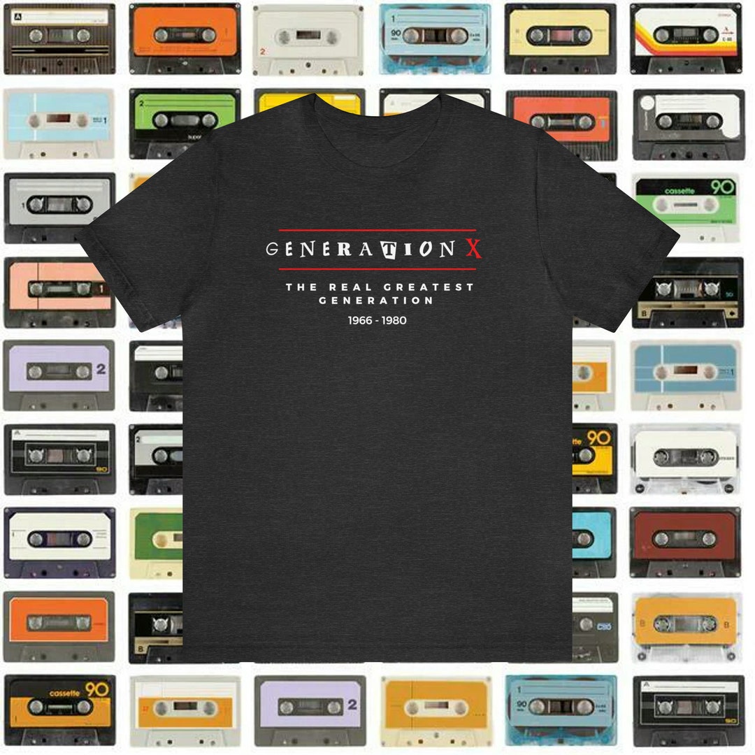 Generation X Shirts, Gen X Xmas Gifts, Generation X Gifts, Gen X T ...