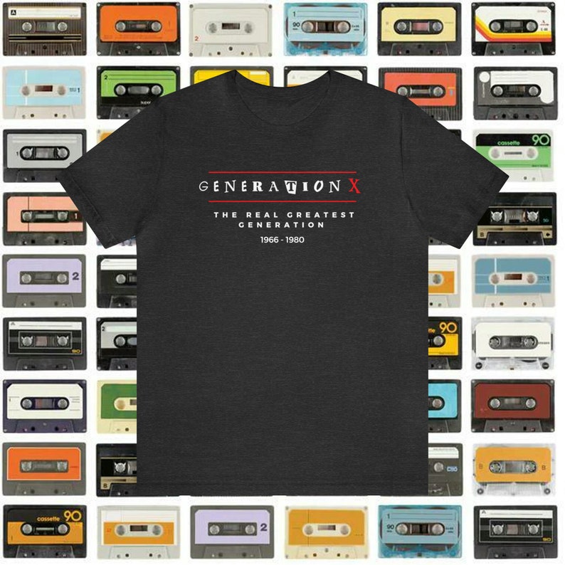 Generation X Shirts, Gen X Xmas Gifts, Generation X Gifts, Gen X T ...