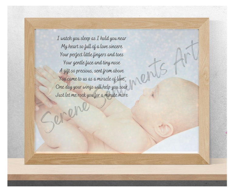 New Baby Poem - Etsy