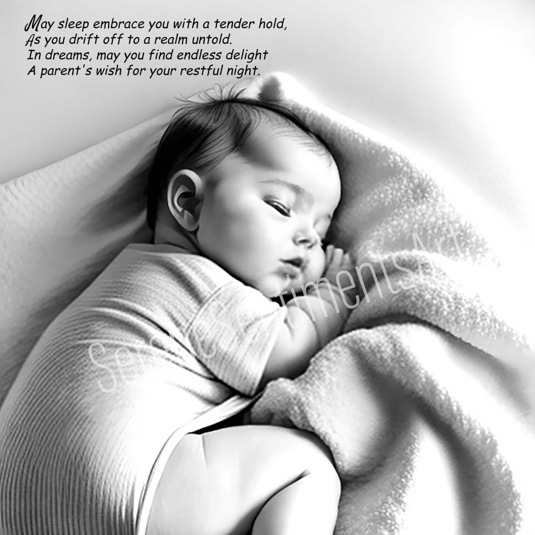 Goodnight Baby Print - DIGITAL DOWNLOAD - Etsy