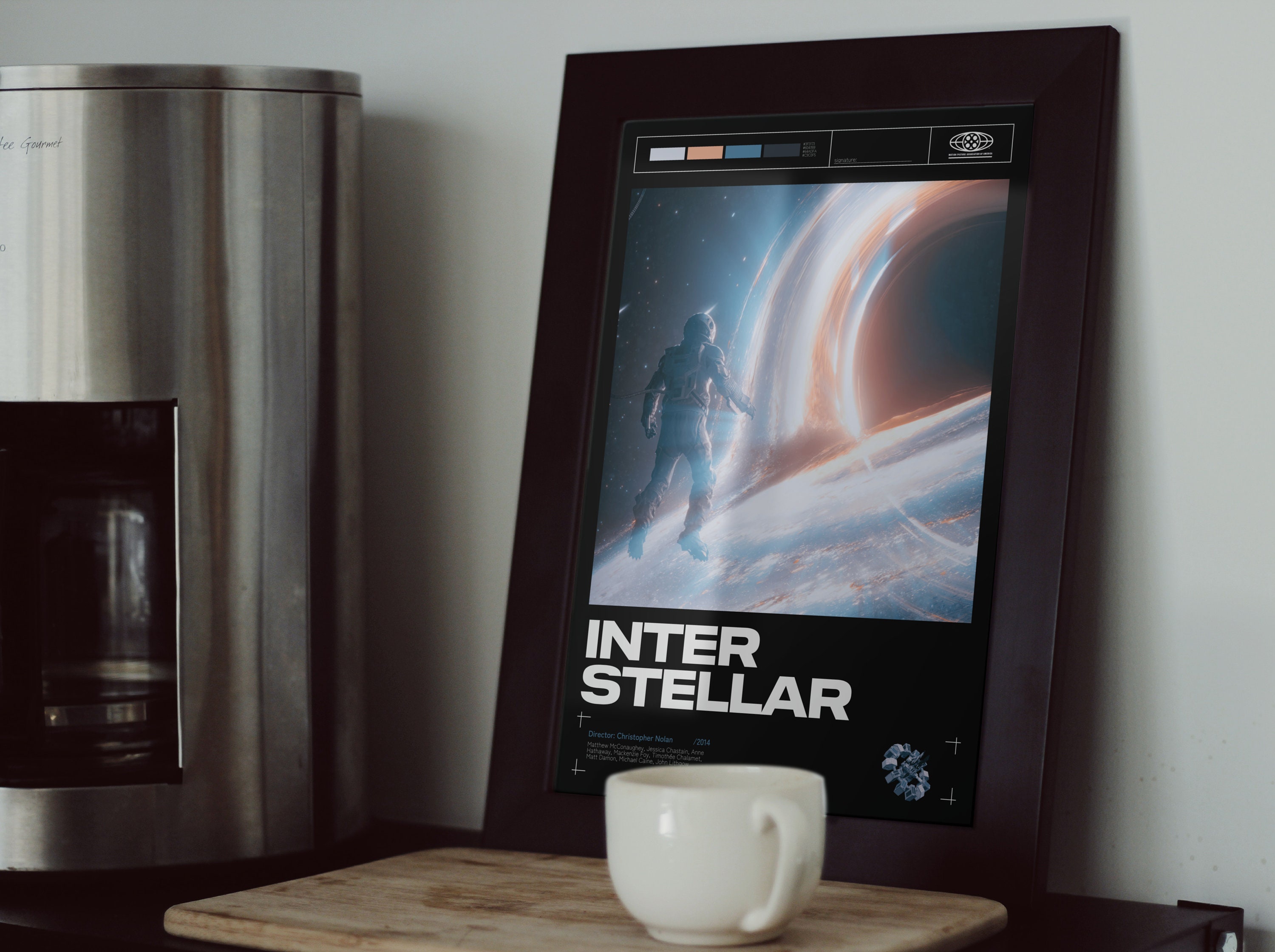 Interstellar Poster Minimalist Wall Art Vintage Poster - Etsy